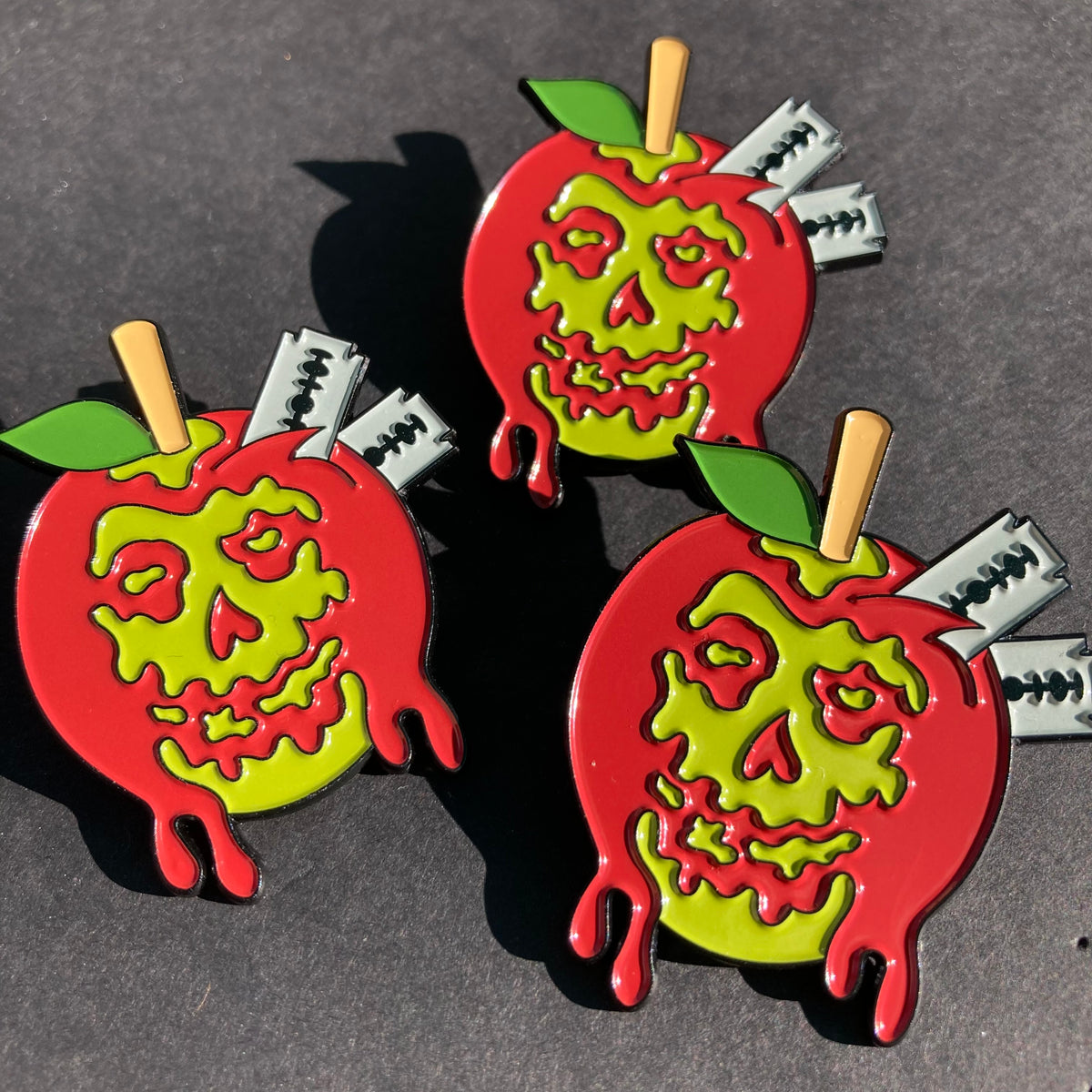 Misfits Candy Apple Pin – Jared Gaines Art